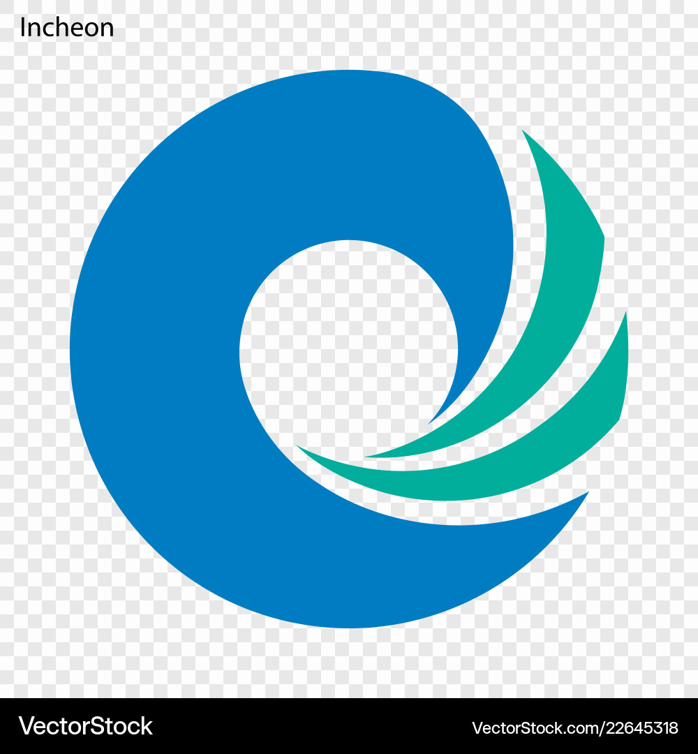 Emblem of incheon Royalty Free Vector Image - VectorStock