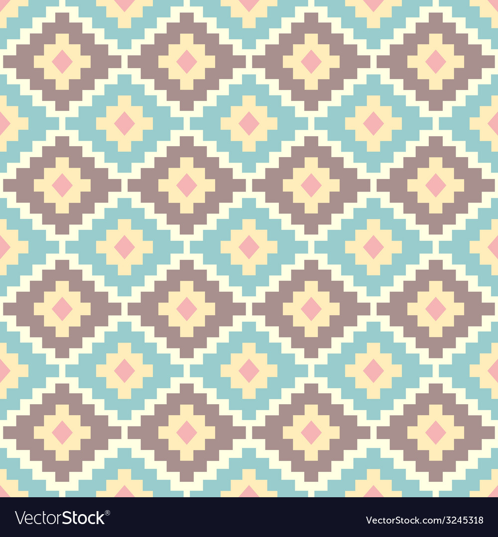 Seamless aztec pattern Royalty Free Vector Image