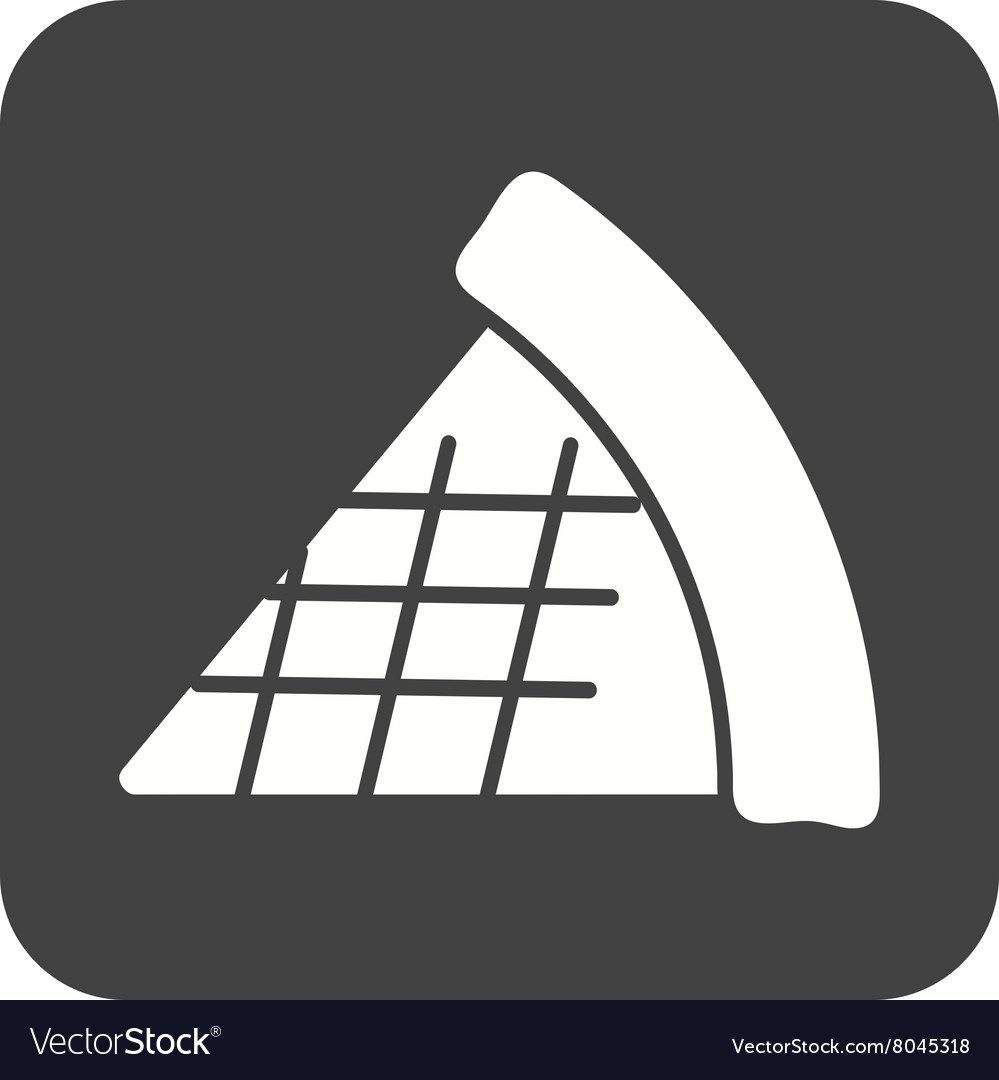 Slice pie Royalty Free Vector Image - VectorStock