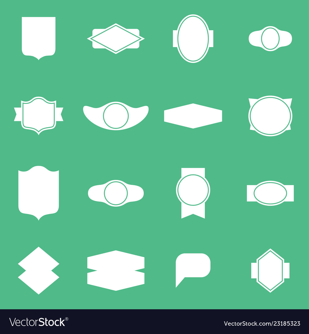 Labels and frames seamless pattern Royalty Free Vector Image