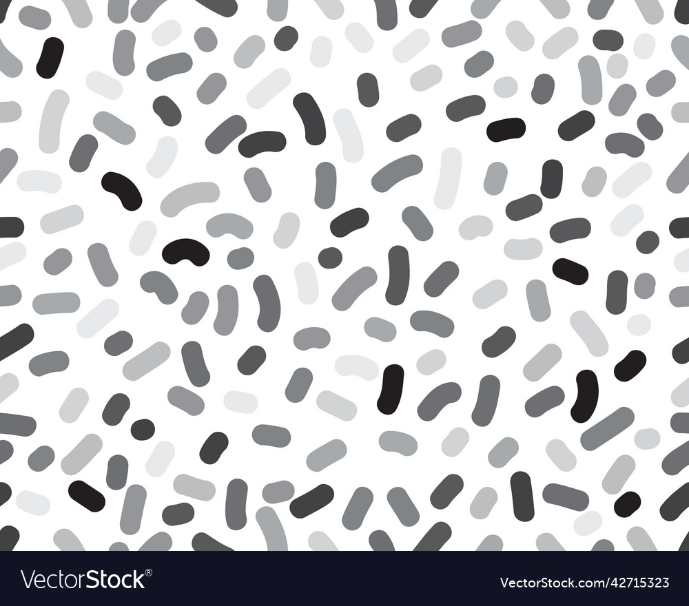 Seamless pattern with confetti Royalty Free Vector Image
