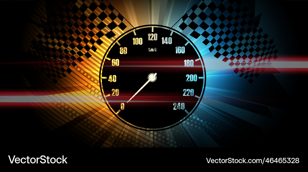 Racing square background abstraction in car track Vector Image