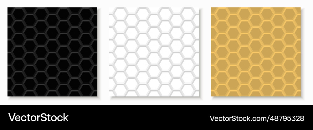 Set of color decorative geometric textures Vector Image