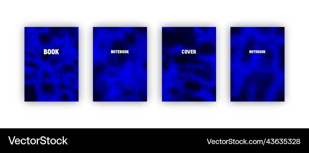 Set of cover templates Royalty Free Vector Image