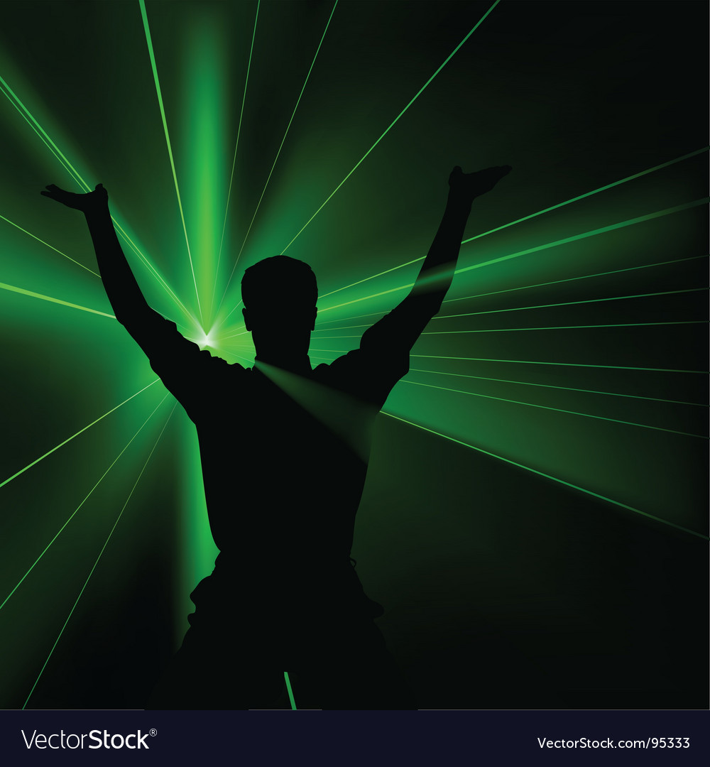 Disco lights Royalty Free Vector Image - VectorStock