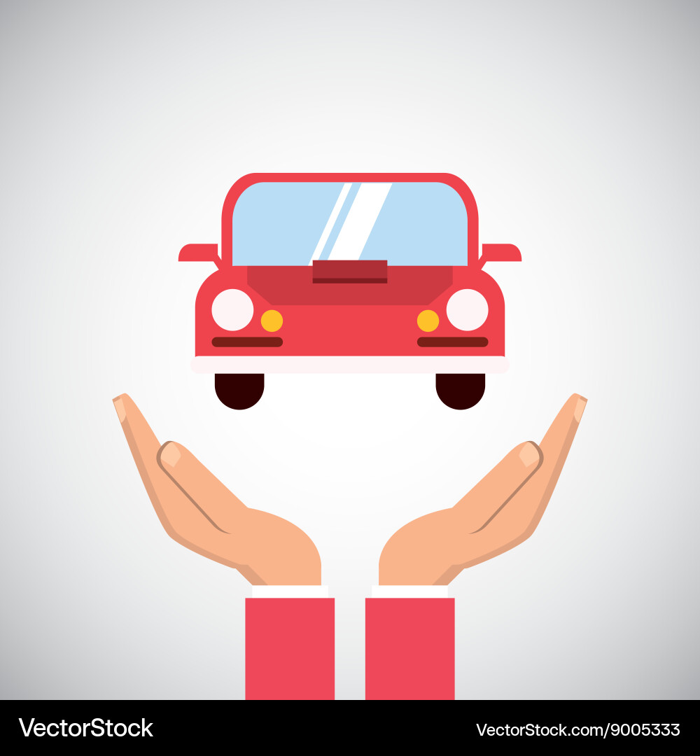 Insurance design safety icon isolated Royalty Free Vector