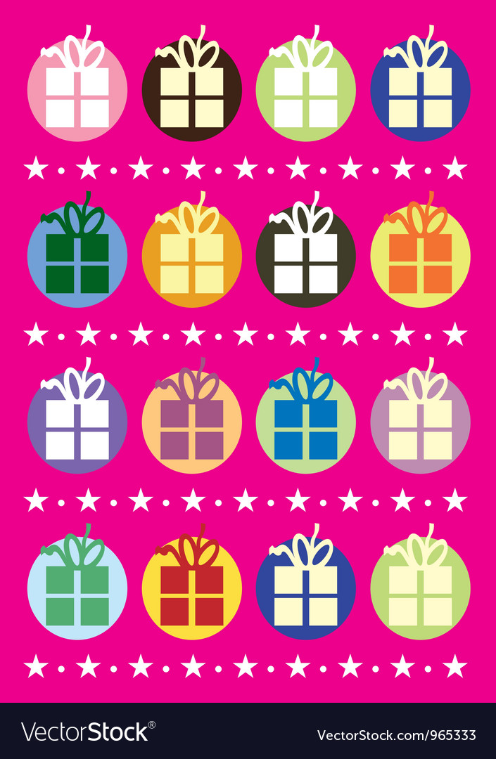 Presents background Royalty Free Vector Image - VectorStock