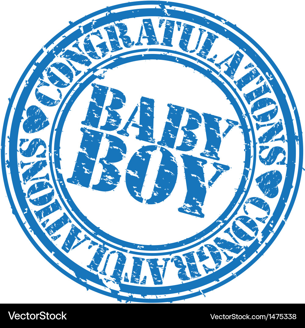 Baboy stamp Royalty Free Vector Image - VectorStock