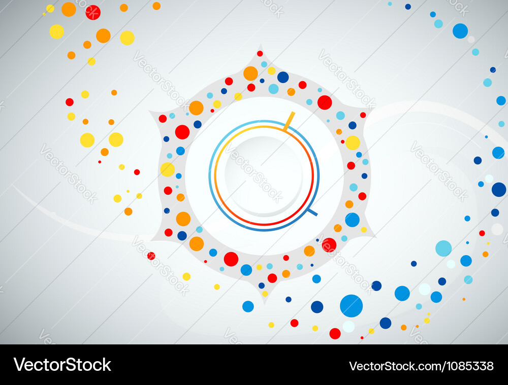 Modern button motion Royalty Free Vector Image