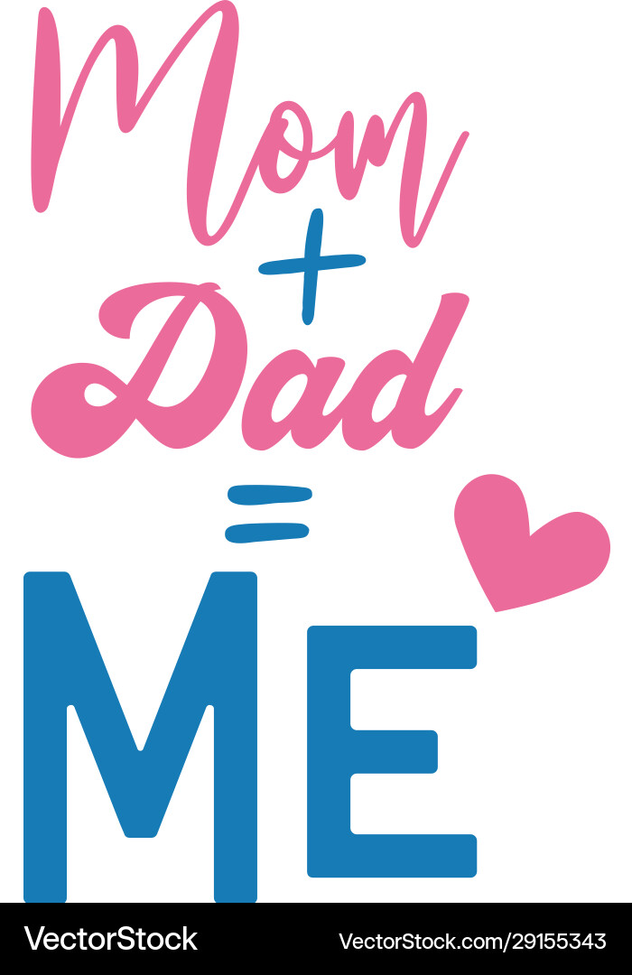 Baby quote lettering typography Royalty Free Vector Image