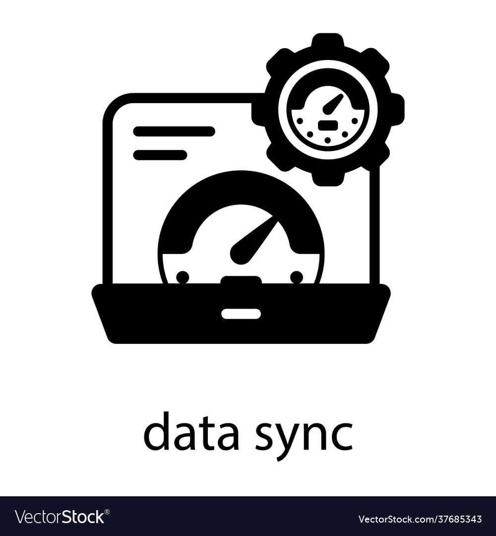 Speed test Royalty Free Vector Image - VectorStock