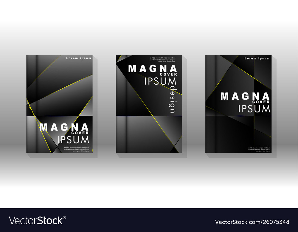 Fancy polygon cover pattern background design Vector Image