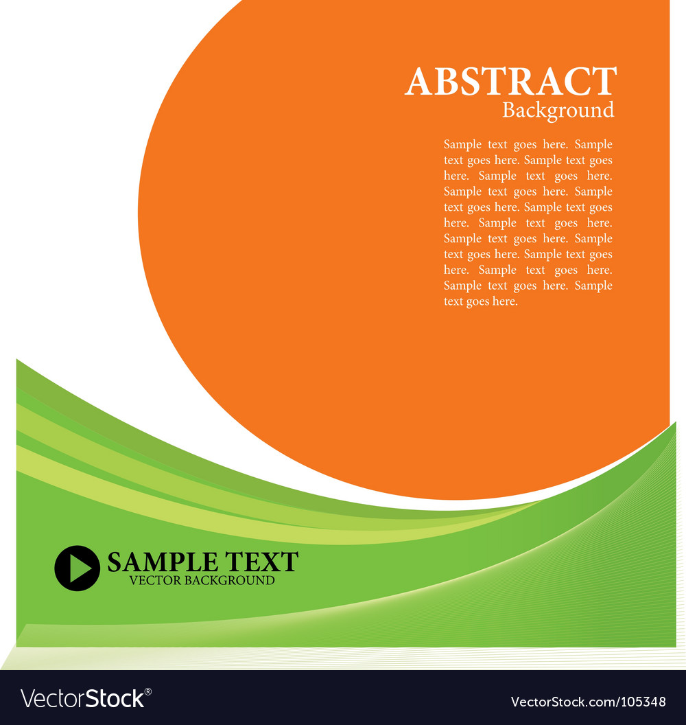 Simple composition Royalty Free Vector Image - VectorStock