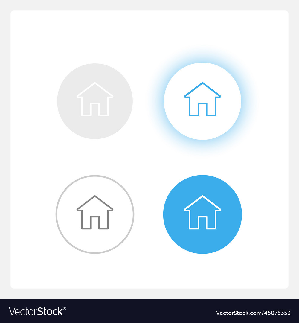 Homepage ui elements kit Royalty Free Vector Image Homepage ui elements kit Royalty Free Vector Image
