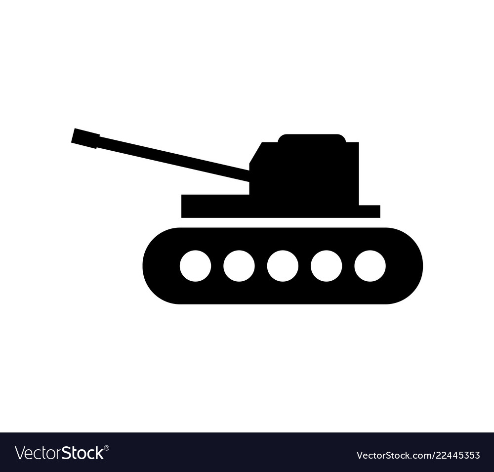 Military tank icon Royalty Free Vector Image - VectorStock Military tank icon Royalty Free Vector Image - VectorStock