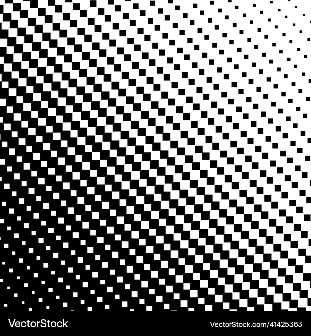 Abstract geometric black and white graphic design Vector Image