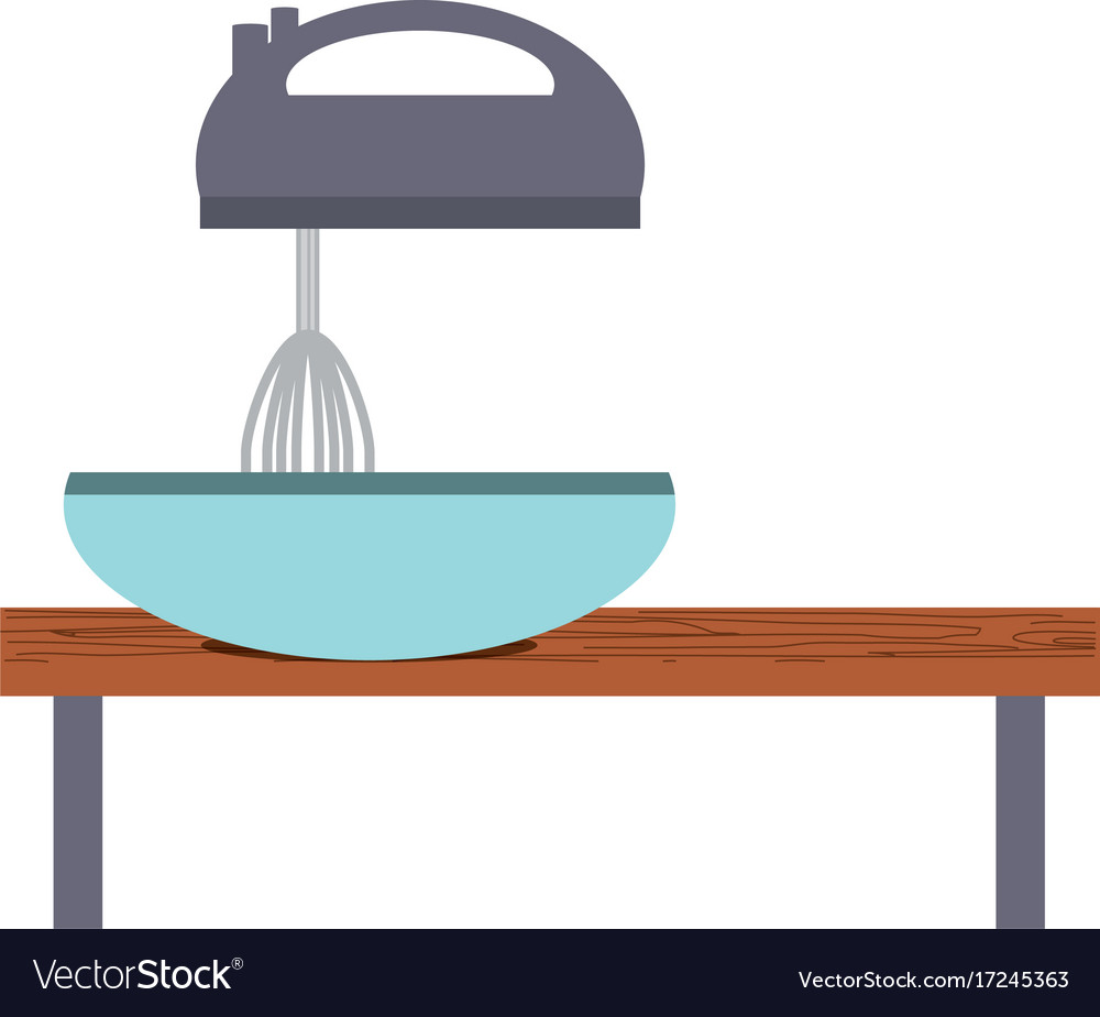 Kitchen table Royalty Free Vector Image - VectorStock