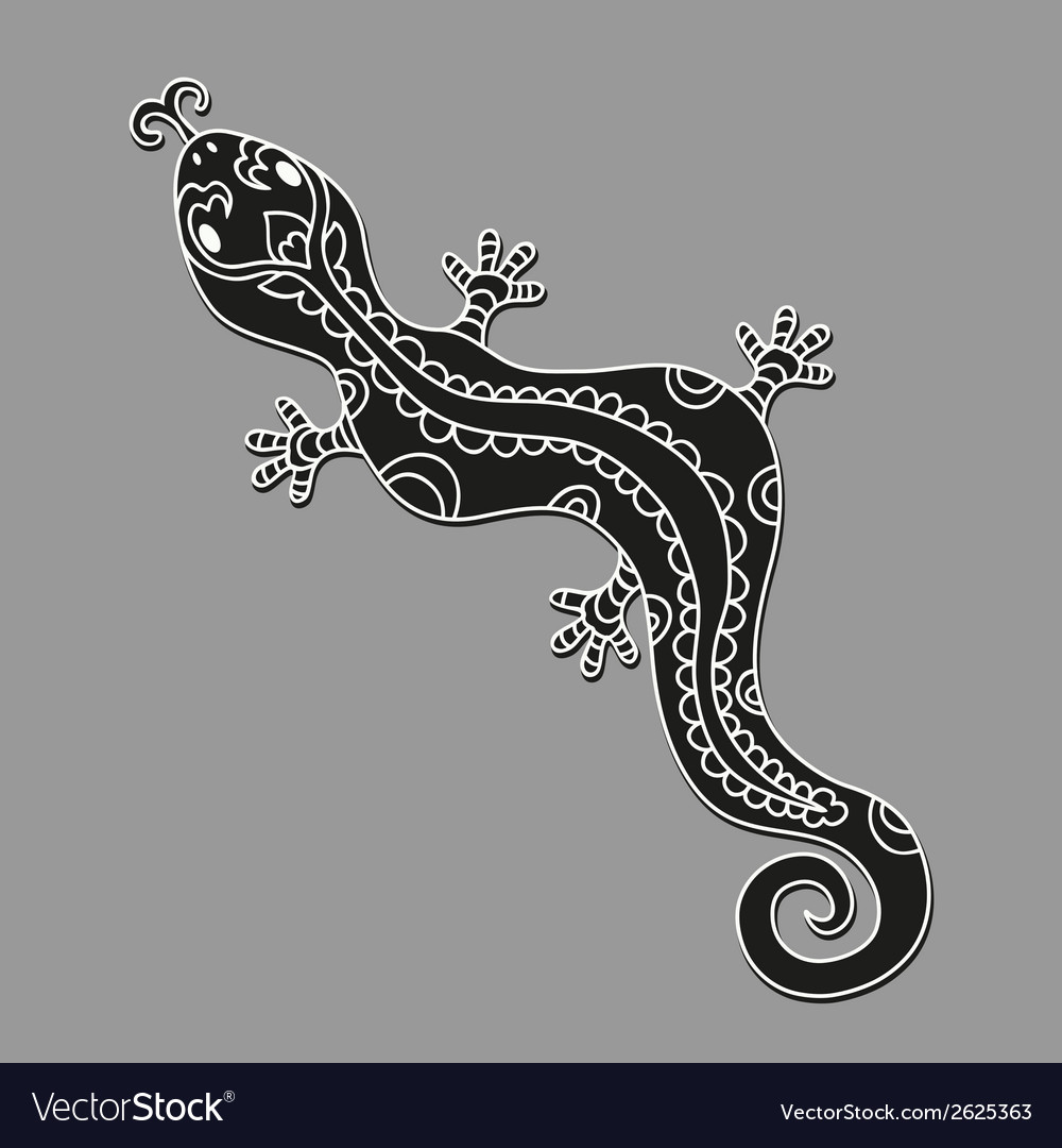 Lizard pattern Royalty Free Vector Image - VectorStock