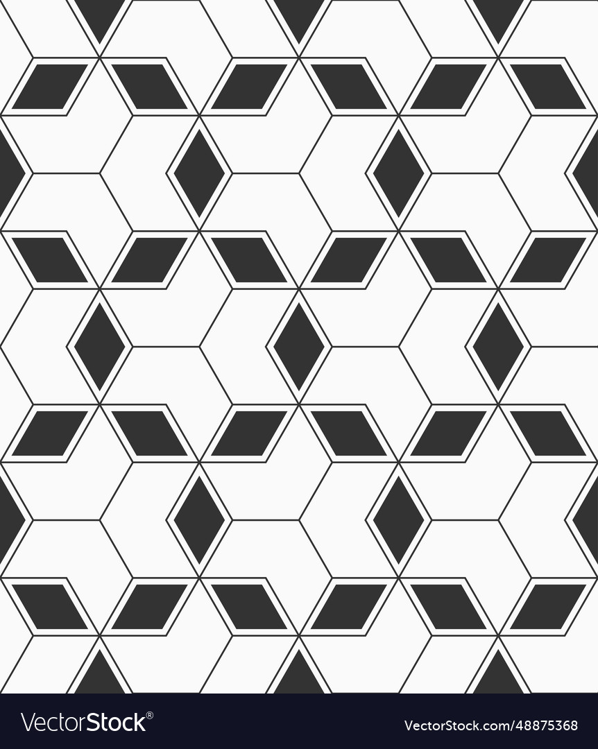 Abstract seamless geometric pattern Royalty Free Vector