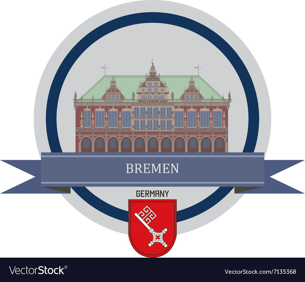 Bremen Royalty Free Vector Image - VectorStock