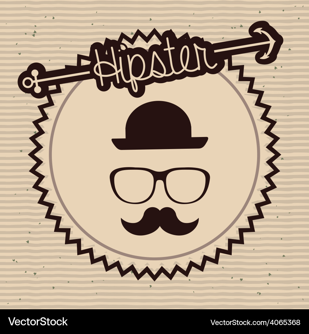 Hipster design Royalty Free Vector Image - VectorStock