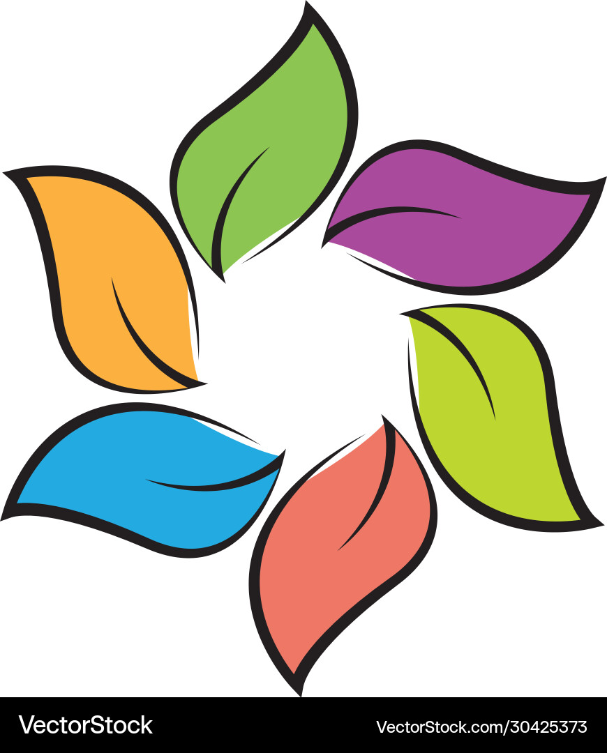 Leaf icon Royalty Free Vector Image - VectorStock