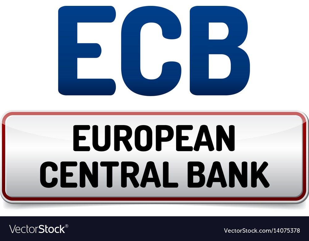 Ecb - european central bank Royalty Free Vector Image Ecb - european central bank Royalty Free Vector Image