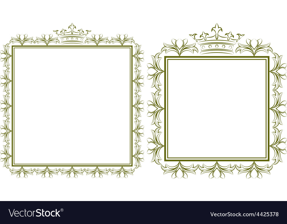 Frames Royalty Free Vector Image - VectorStock
