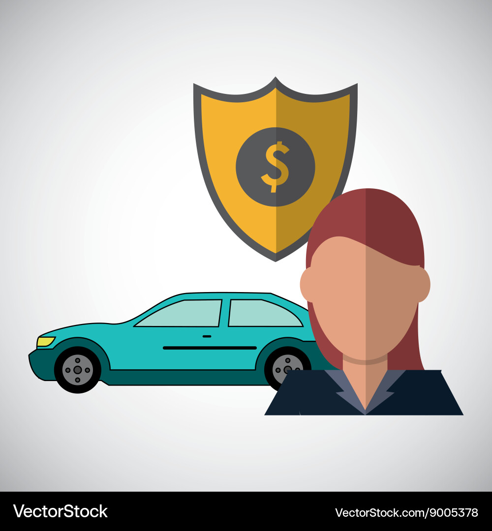 Insurance design safety icon isolated Royalty Free Vector