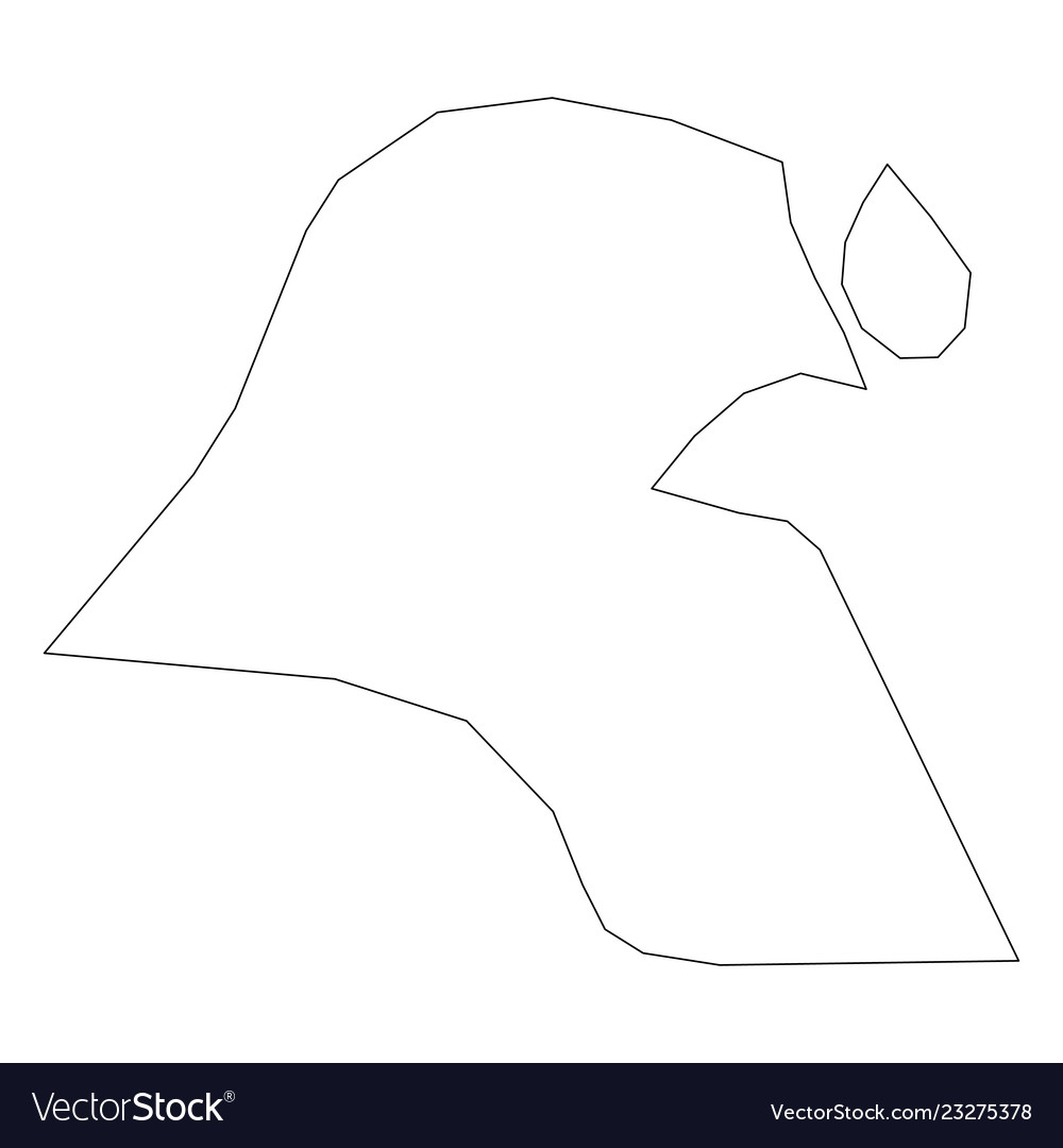 Kuwait Map Outline Buy Outlet | brunofuga.adv.br
