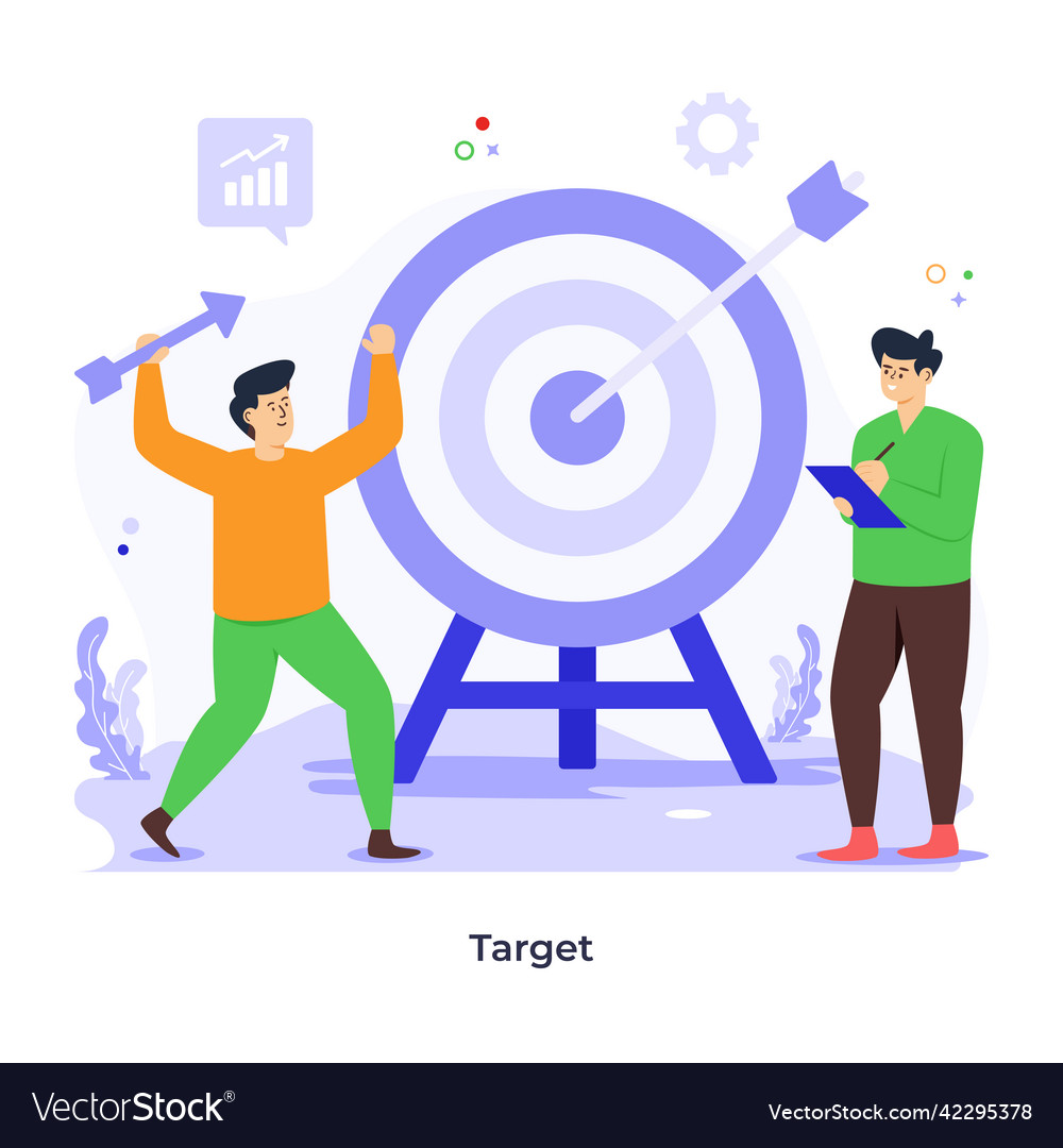 Target Royalty Free Vector Image - VectorStock