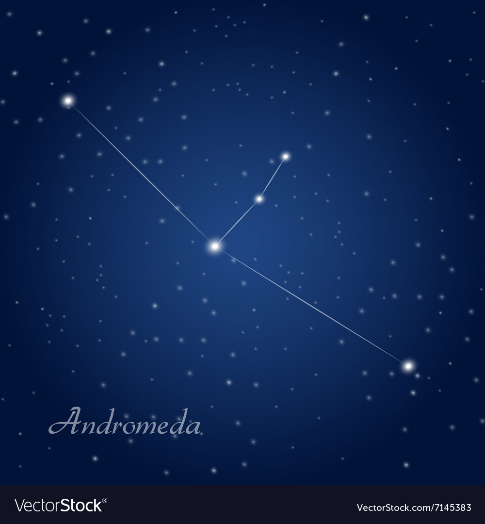 Andromeda Royalty Free Vector Image - VectorStock
