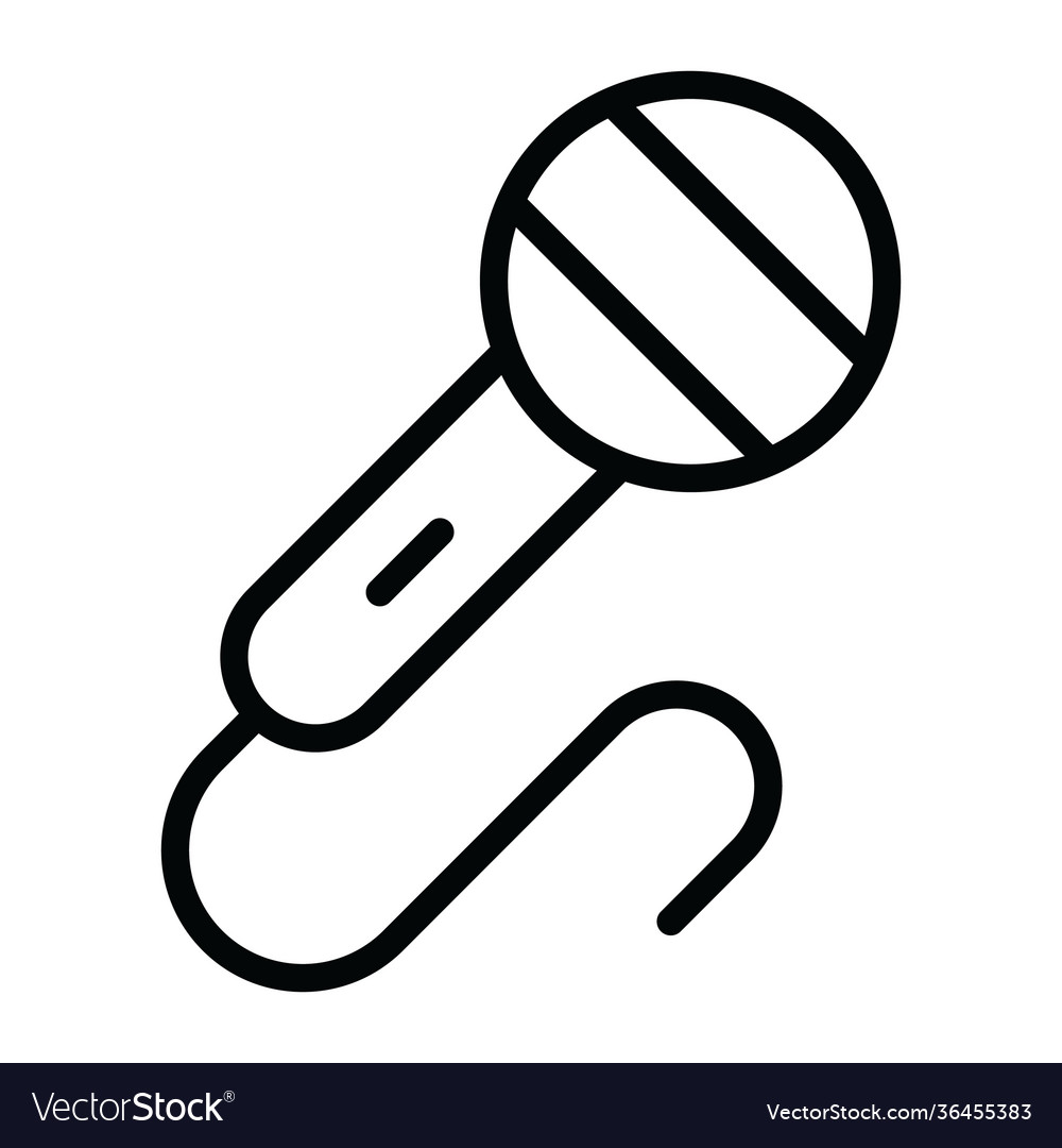 Mic Royalty Free Vector Image - VectorStock