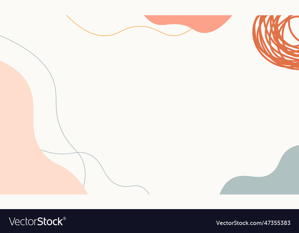 Simple retro template background Royalty Free Vector Image