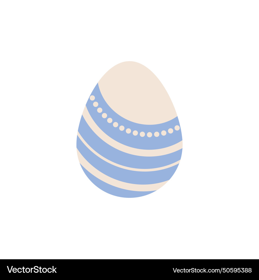 Easter egg Royalty Free Vector Image - VectorStock