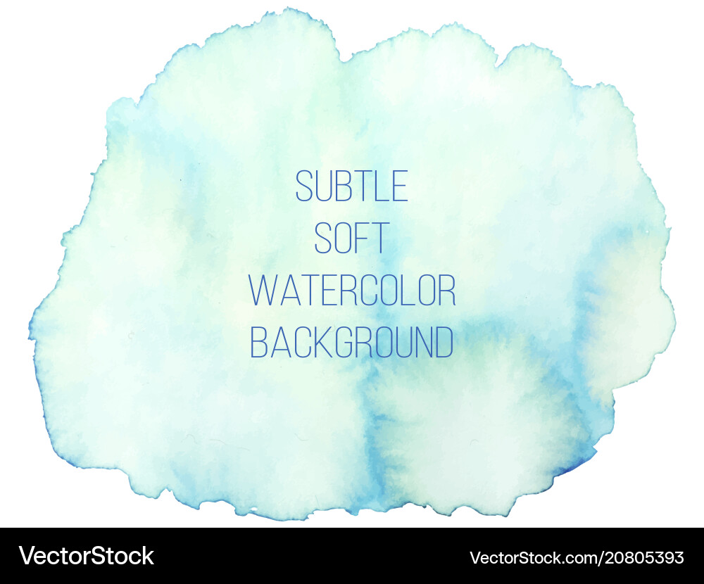 Colorful abstract background soft blue and green Vector Image