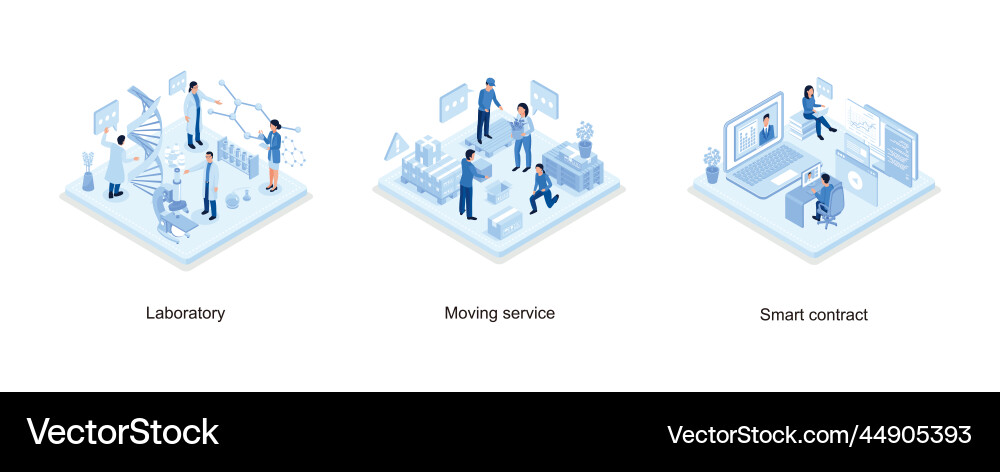 Medical laboratory concept ready Royalty Free Vector Image