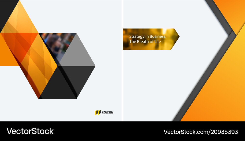 Set of modern design abstract templates creative Vector Image