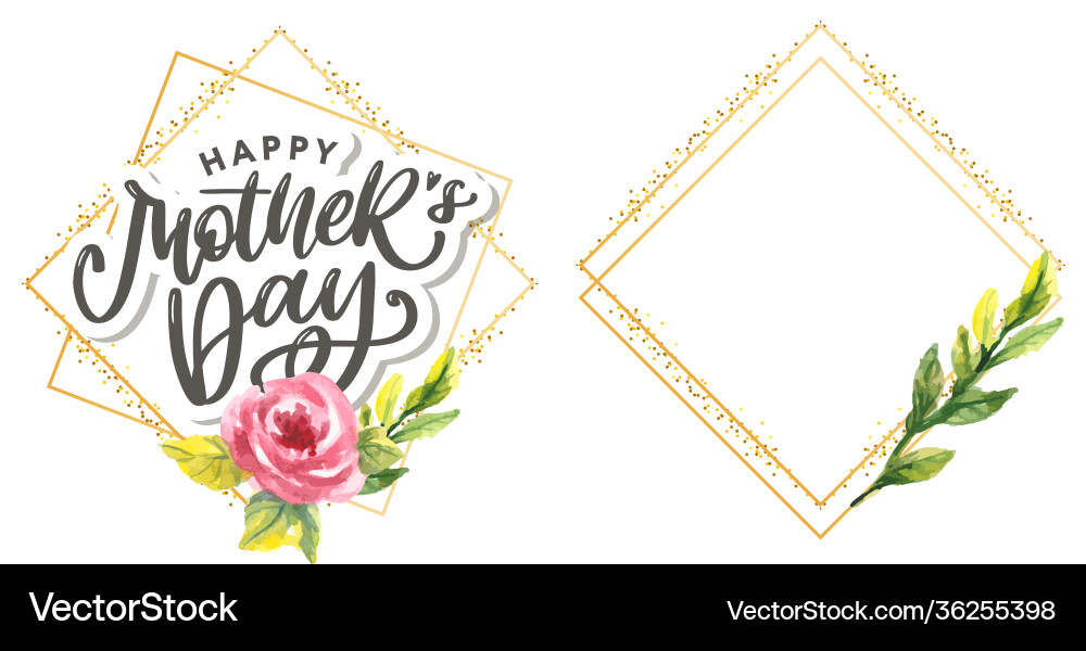 Elegant greeting card design with stylish text Vector Image