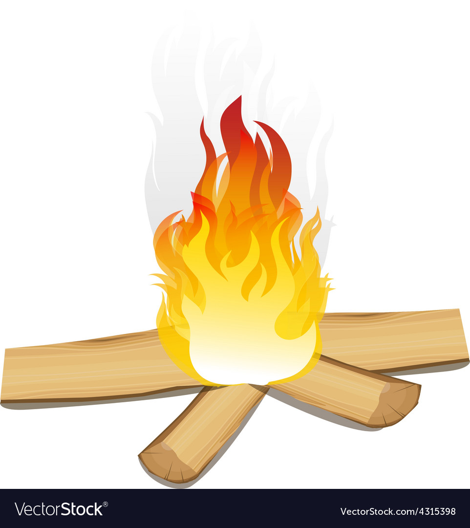 Fire elements Royalty Free Vector Image - VectorStock