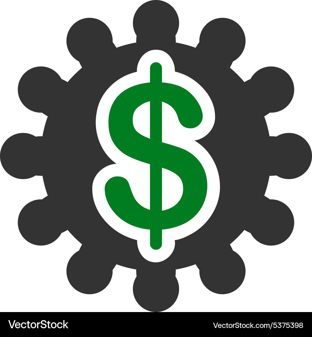 Payment options icon from business bicolor set Vector Image