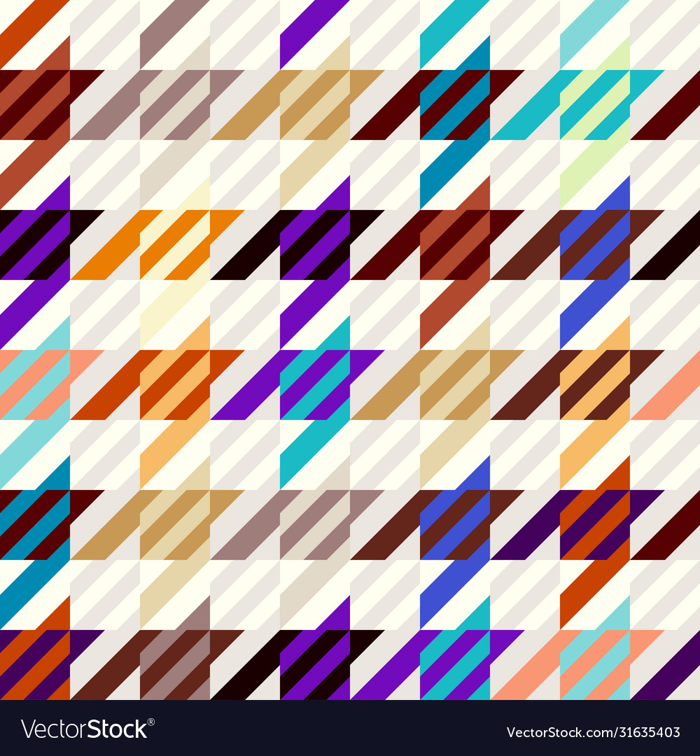 Seamless geometric pattern hounds-tooth pattern Vector Image