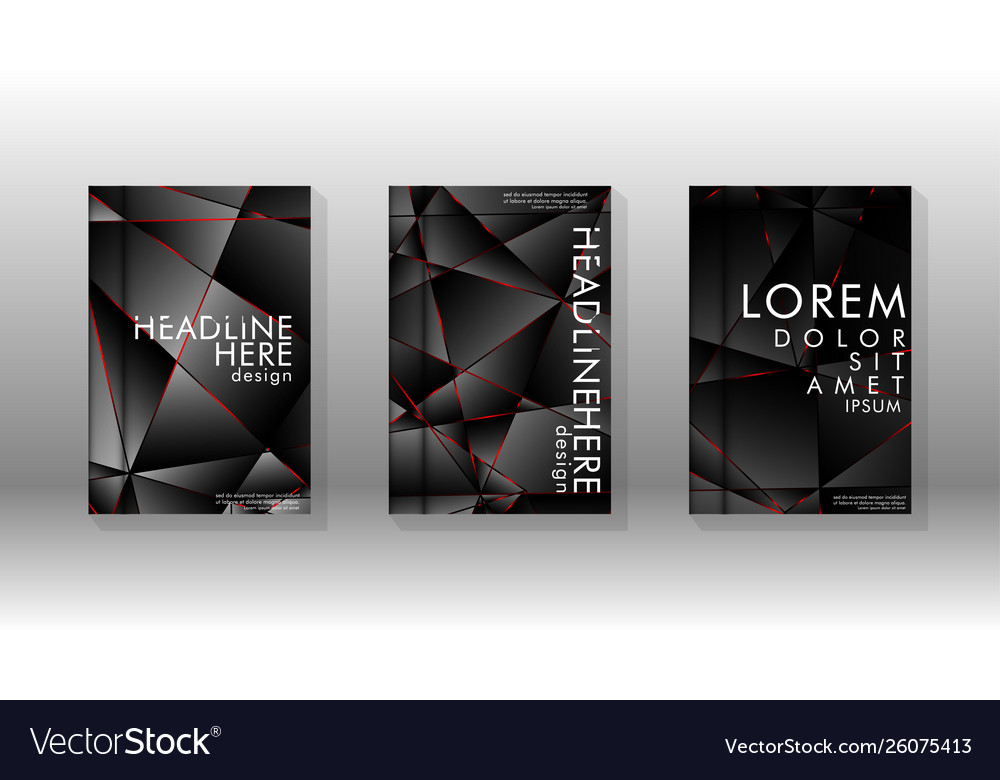 Background cover design pattern red Royalty Free Vector
