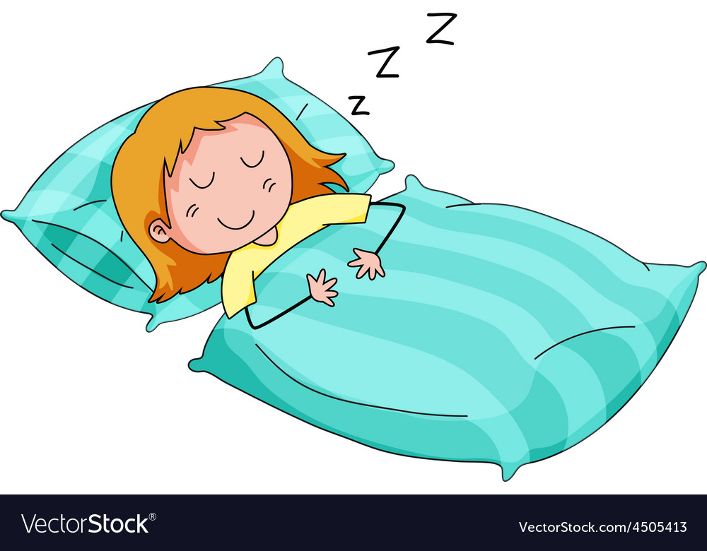 Sleeping Royalty Free Vector Image - VectorStock