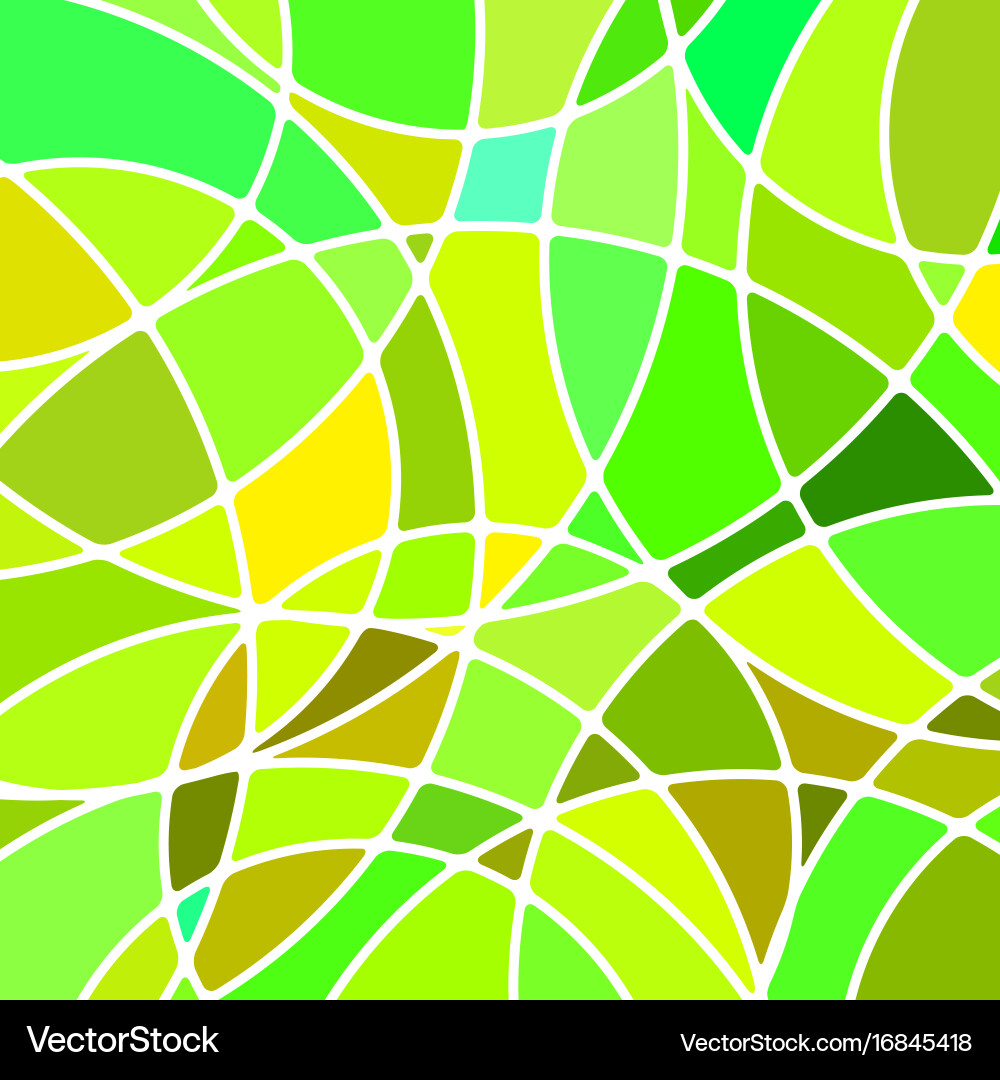 Abstract stained-glass mosaic background Vector Image