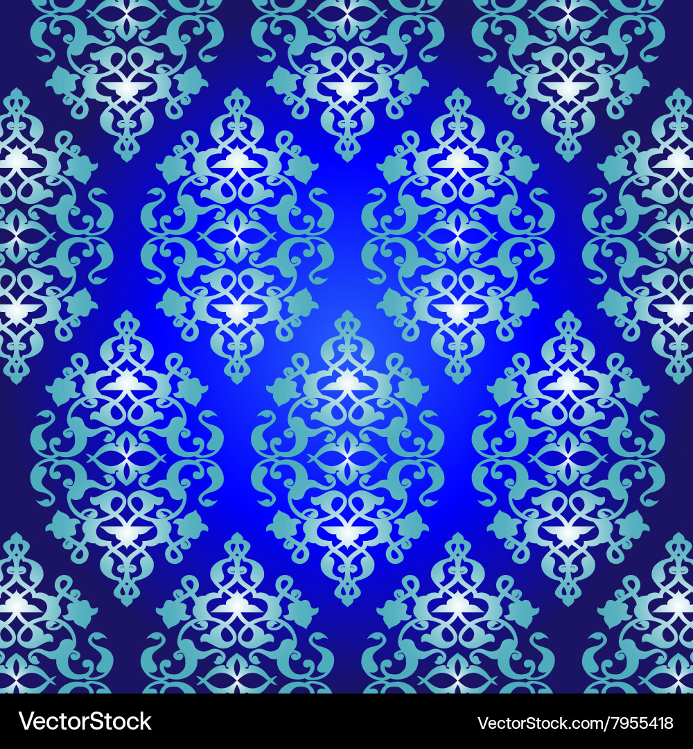 Antique ottoman turkish pattern design fifty Vector Image