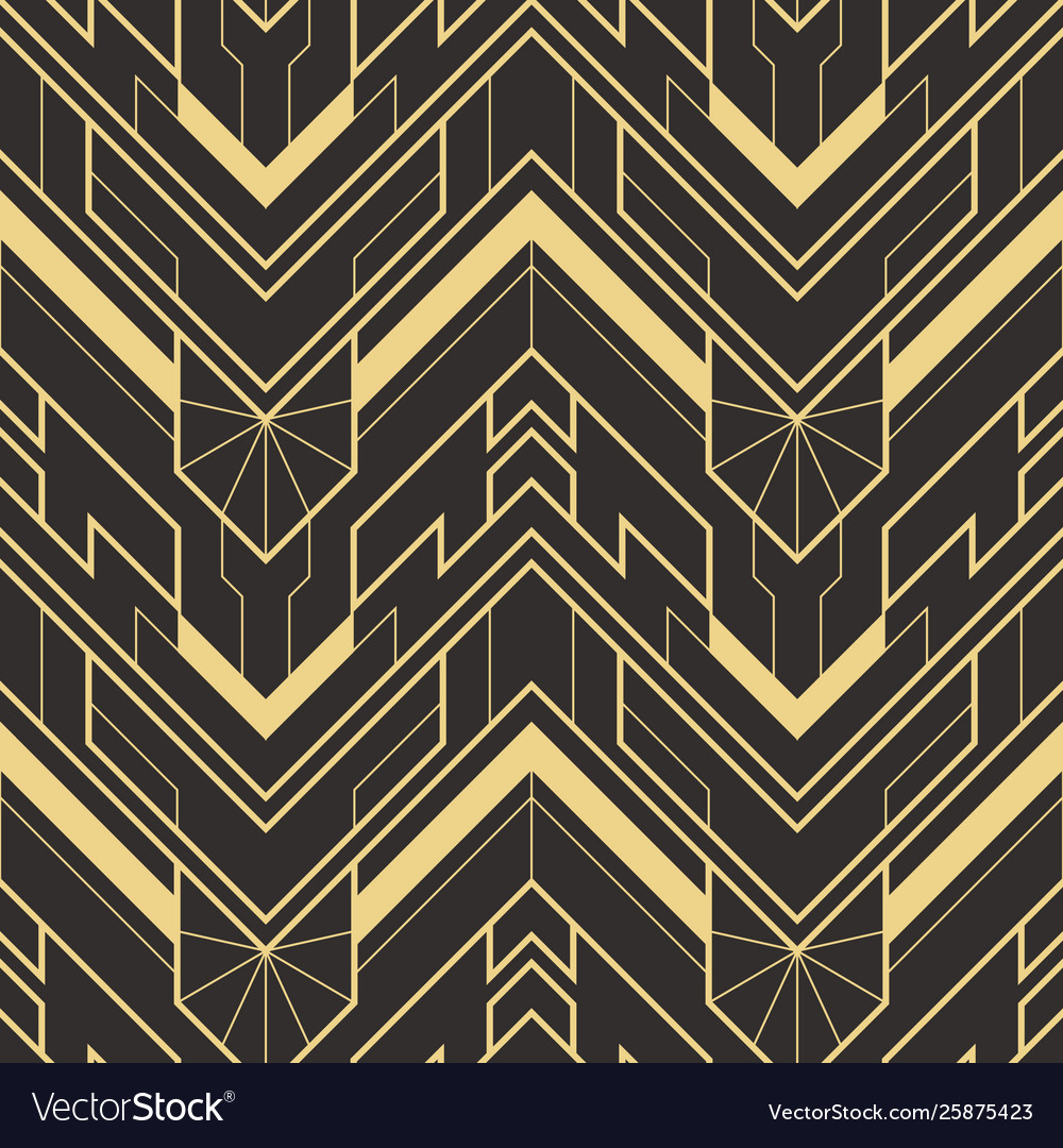 Abstract art deco seamless modern tiles pattern Vector Image Abstract art deco seamless modern tiles pattern Vector Image