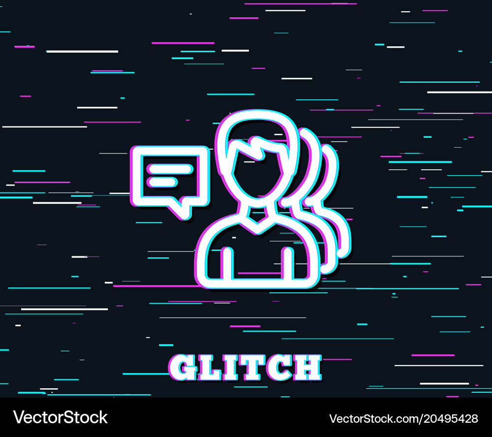 Group of men line icon teamwork sign Royalty Free Vector