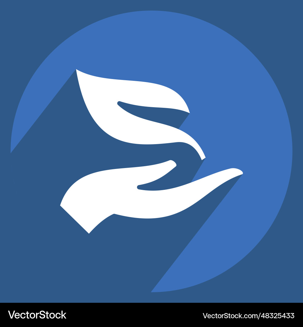 Icon ecology related to climate change symbol Vector Image