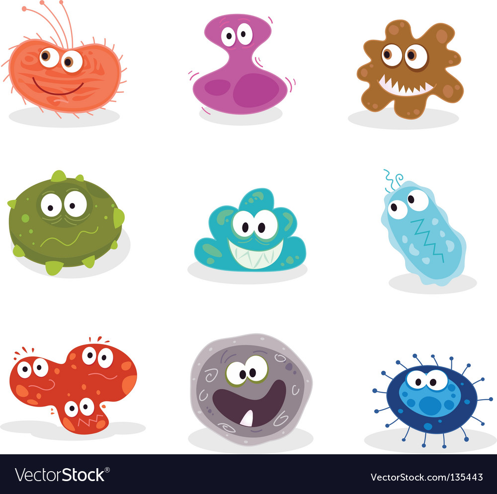 Germs ii Royalty Free Vector Image - VectorStock